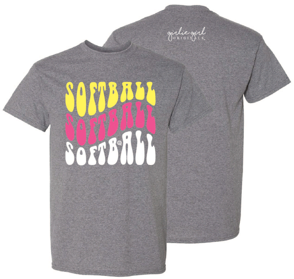 2618 Puff Softball-SS Graphite Heather – Girlie Girl Wholesale