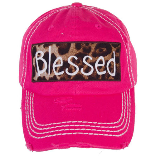 KBV-1112 Blessed Cap Hot Pink – Girlie Girl Wholesale