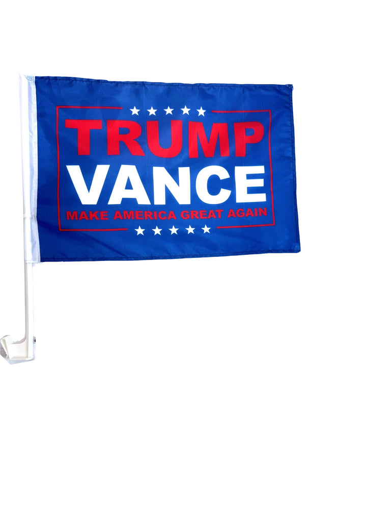 TRUMP/VANCE CAR FLAG – Girlie Girl Wholesale