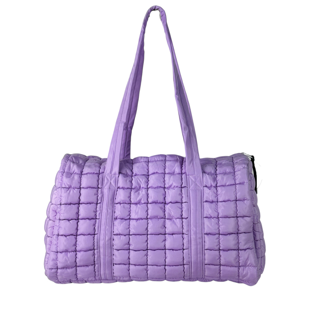 GZ-2812 Puffer Quilted Duffle Lavender – Girlie Girl Wholesale