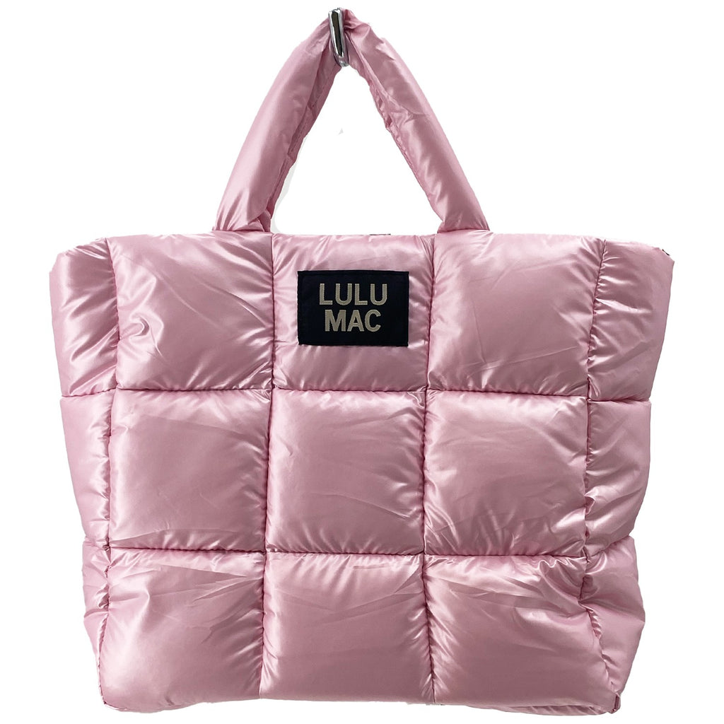 MP-8273 Large Puffer Metallic Handbag-Rose Gold – Girlie Girl Wholesale