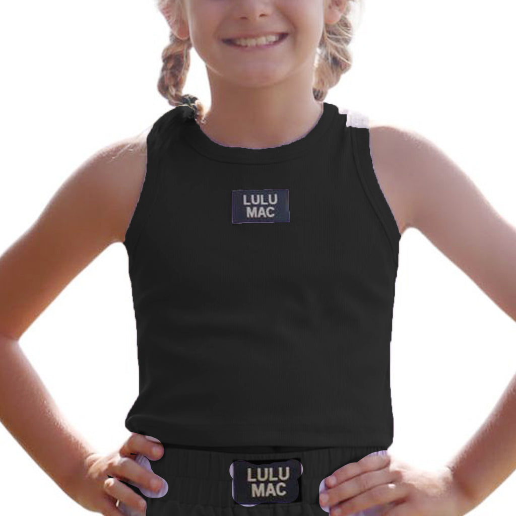 LM-KTK-1000 BLACK KIDS SOLID TANK – Girlie Girl Wholesale