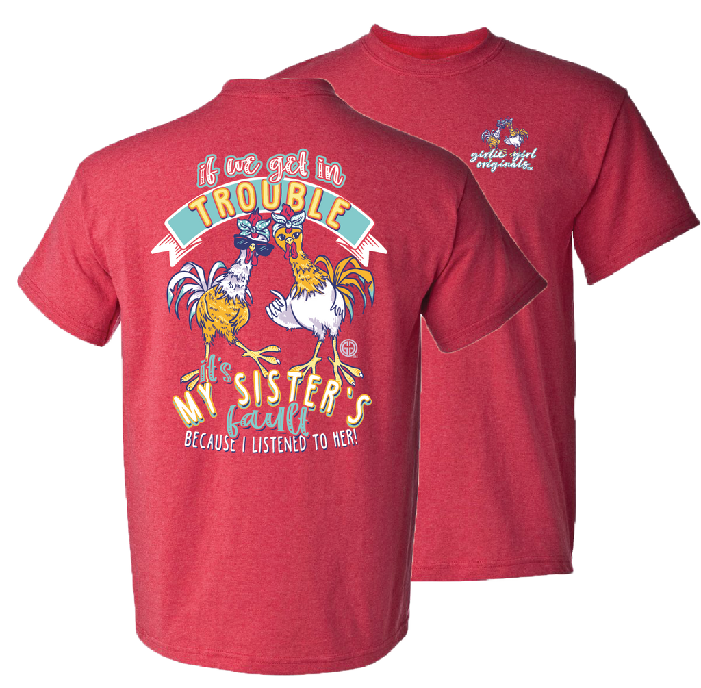 2650 Sister's Fault Heather Red – Girlie Girl Wholesale