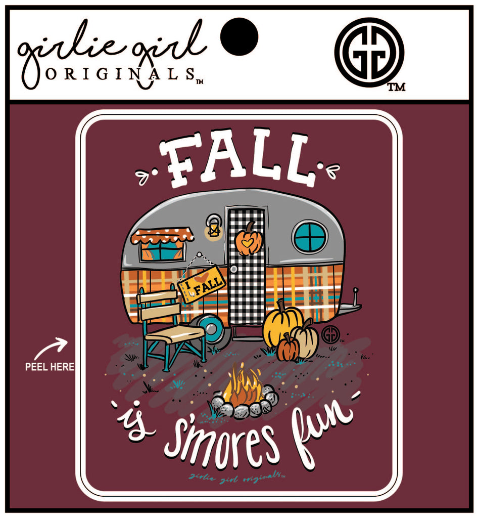 Decal/Sticker 2442 Fall S'more Fun – Girlie Girl Wholesale