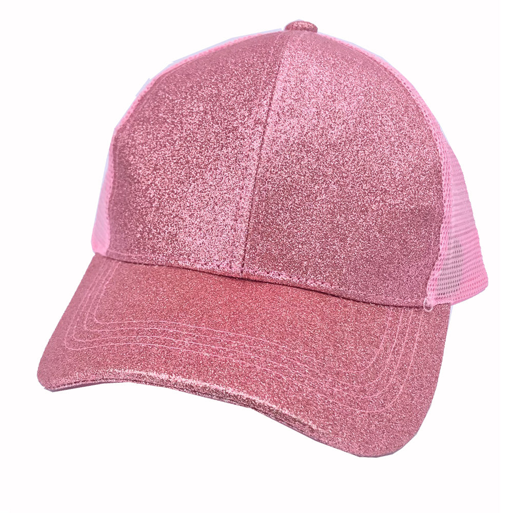 BT-6 METALLIC PONY CAP PINK – Girlie Girl Wholesale