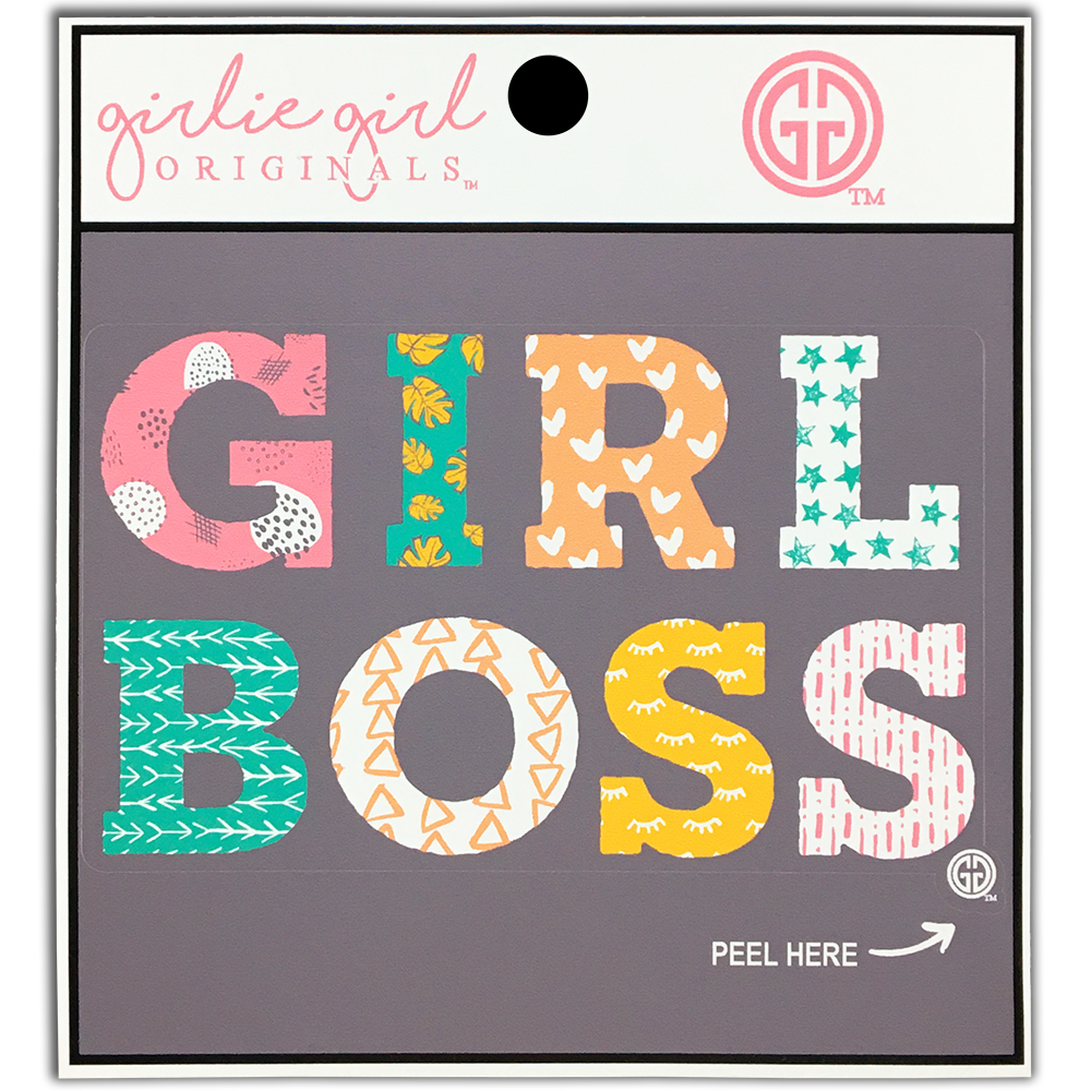 Decal/Sticker Girl Boss 2119 – Girlie Girl Wholesale