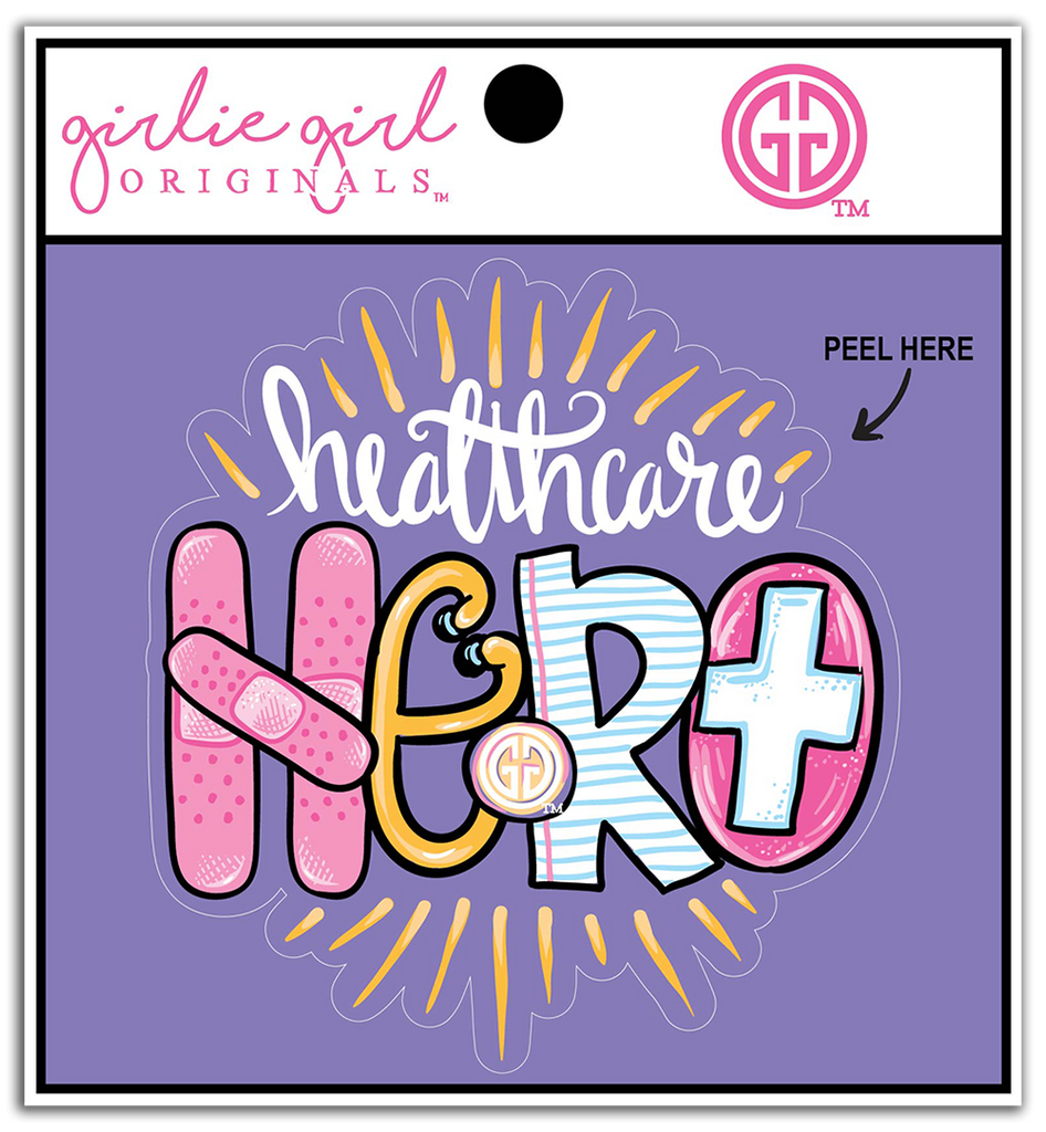 Decal/Sticker Healthcare Hero 2338 – Girlie Girl Wholesale