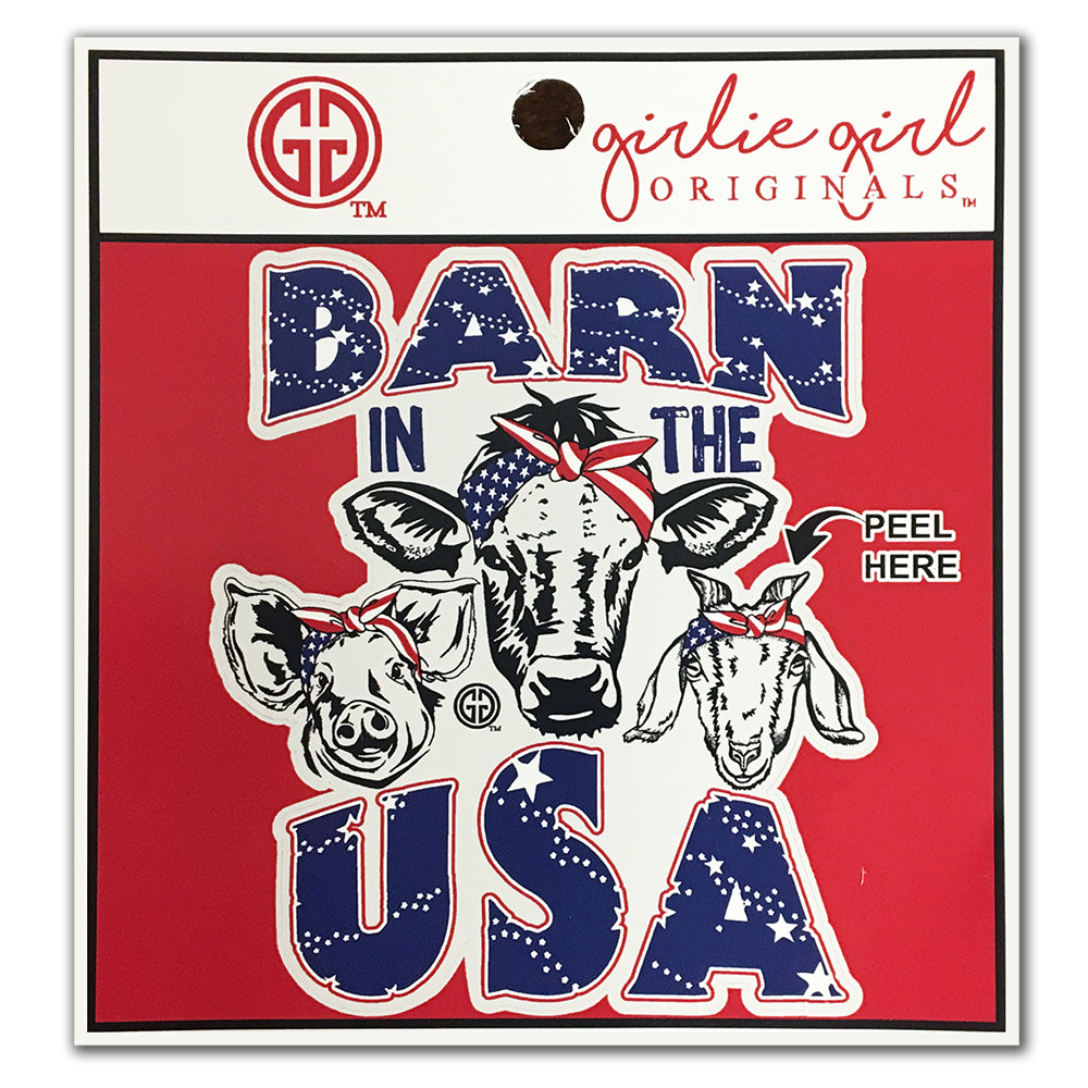 Decal/Sticker Barn USA 1914 – Girlie Girl Wholesale
