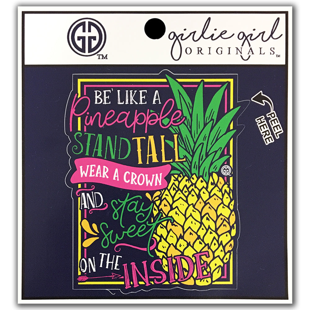 Decal/Sticker Navy Sweet Pineapple 1822 – Girlie Girl Wholesale