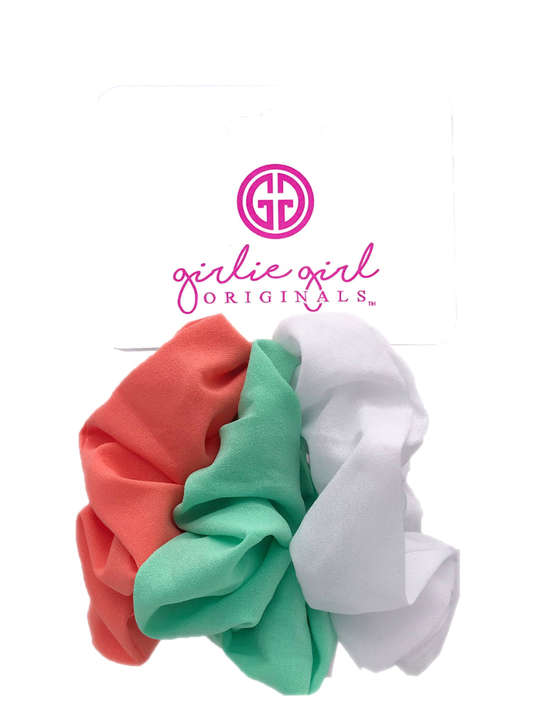 SCR-3-SOL Assorted Scrunchies. – Girlie Girl Wholesale